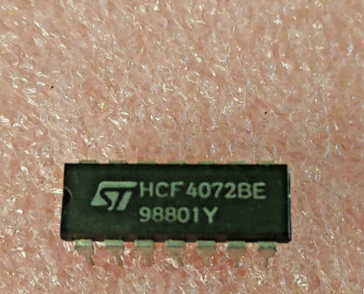 1pcs HCF4072BE CMOS Dual 4-Input OR Gate DIP14 STM | eBay