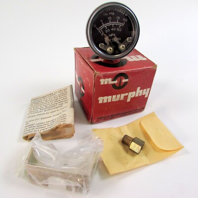 NEW Murphy/Enovation Controls 20V Switchgage/Pressure Switch SPDT 2A ...