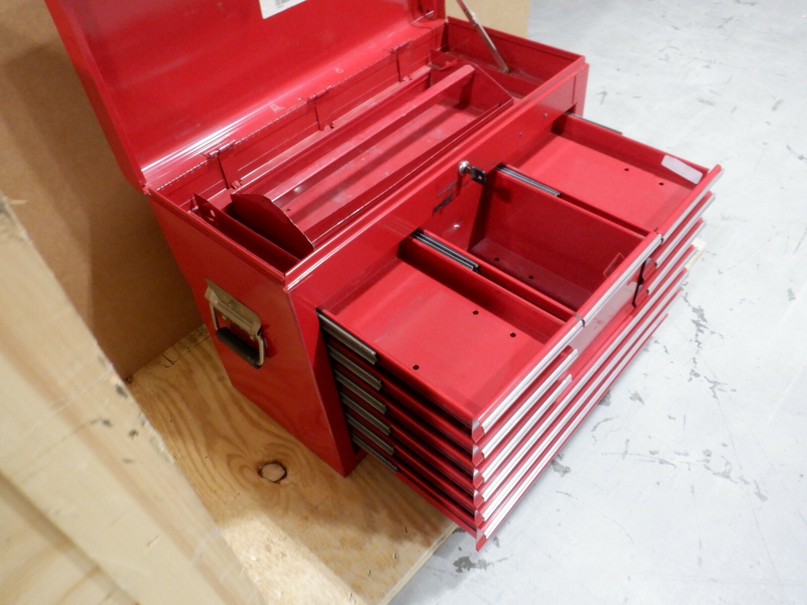 WESTWARD 10 DRAWER TOOLBOX WITH LOCK | eBay