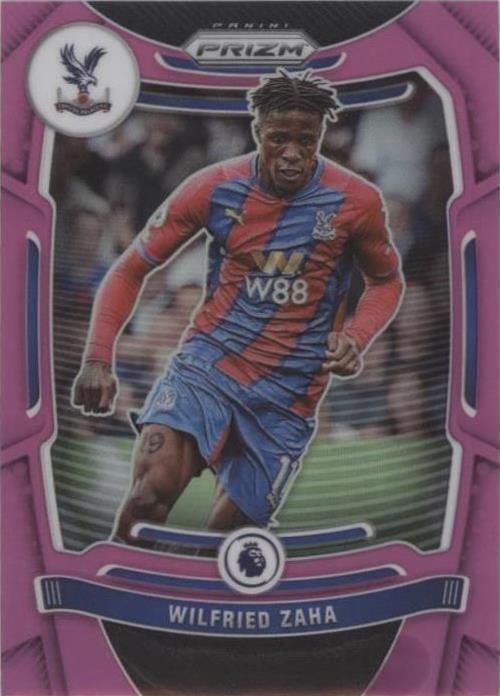 2021-22 Panini Prizm Premier League - Wilfried Zaha #297 Pink Prizm for ...