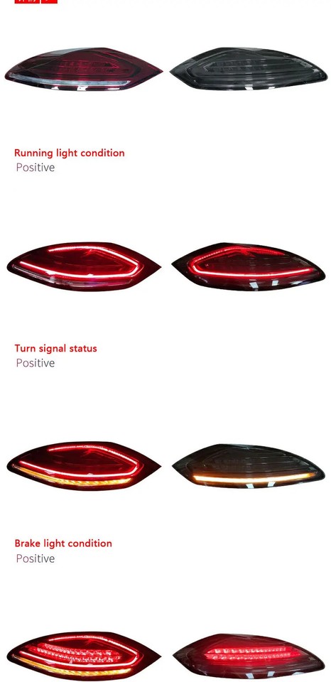Tail light For Porsche Panamera 970.1 LED 2010-2013 Plug and Play One ...