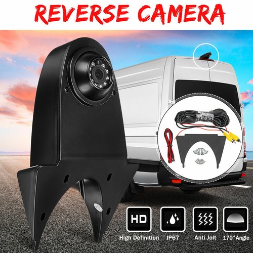 BLACK Rear View Backup CMOS Camera For VW Crafter/Benz Sprinter ...
