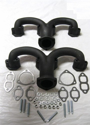 Small Block Chevy 283 305 350 400 Ram Horn Header Exhaust Manifolds ...