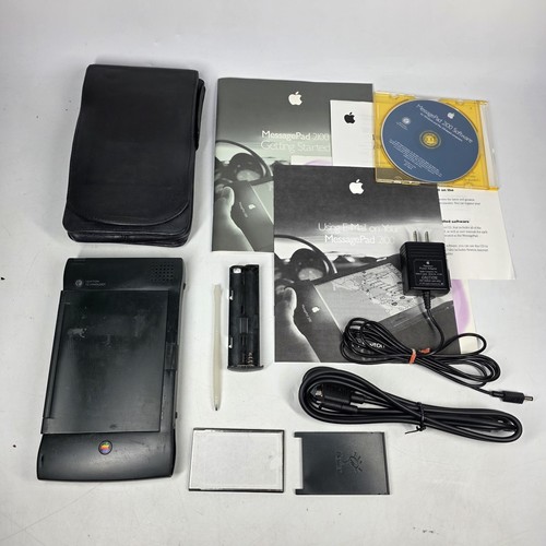 Apple Newton MessagePad 2100 w/ Case, Software, Pen, AC Adapter ...