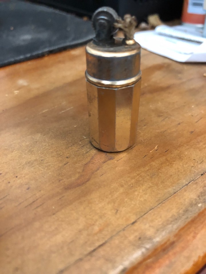 Antigue WW1 replica Mini Lighter Fluid Type in Working Condition #21 ...