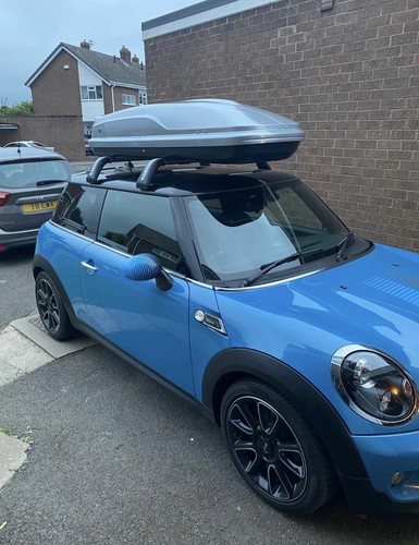 Official BMW Mini Roof Box Silver Good Condition | eBay UK