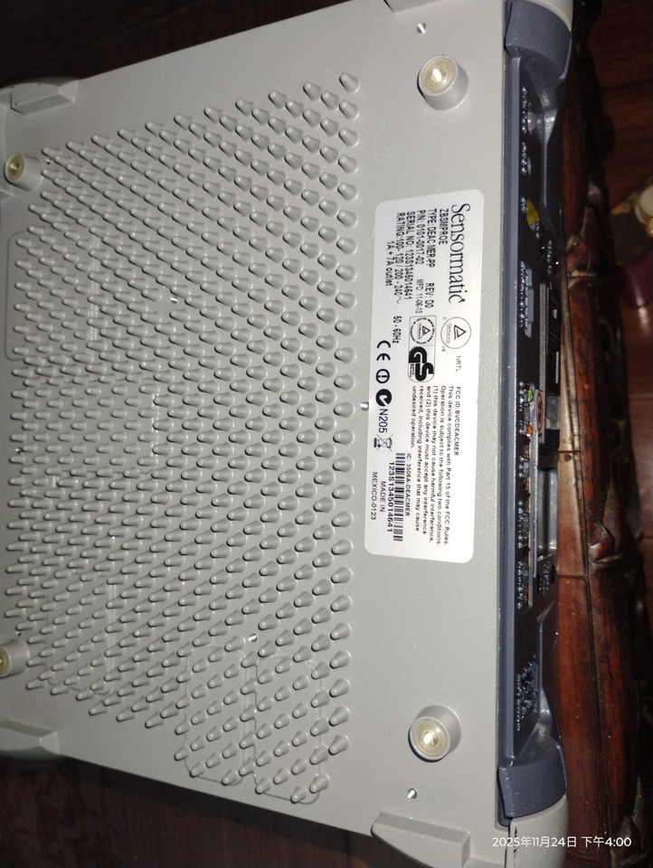 SENSOMATIC SECURITY ZBSMPROE 0101-0017-02 SCANMAX PRO CONTROLLER | eBay