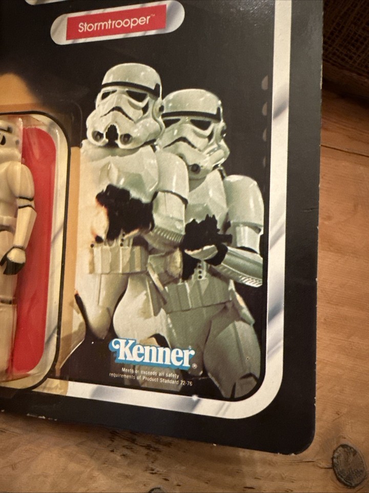 Vintage Star Wars-Kenner-Stormtrooper 65 Back-Return of the Jedi-SEALED ...