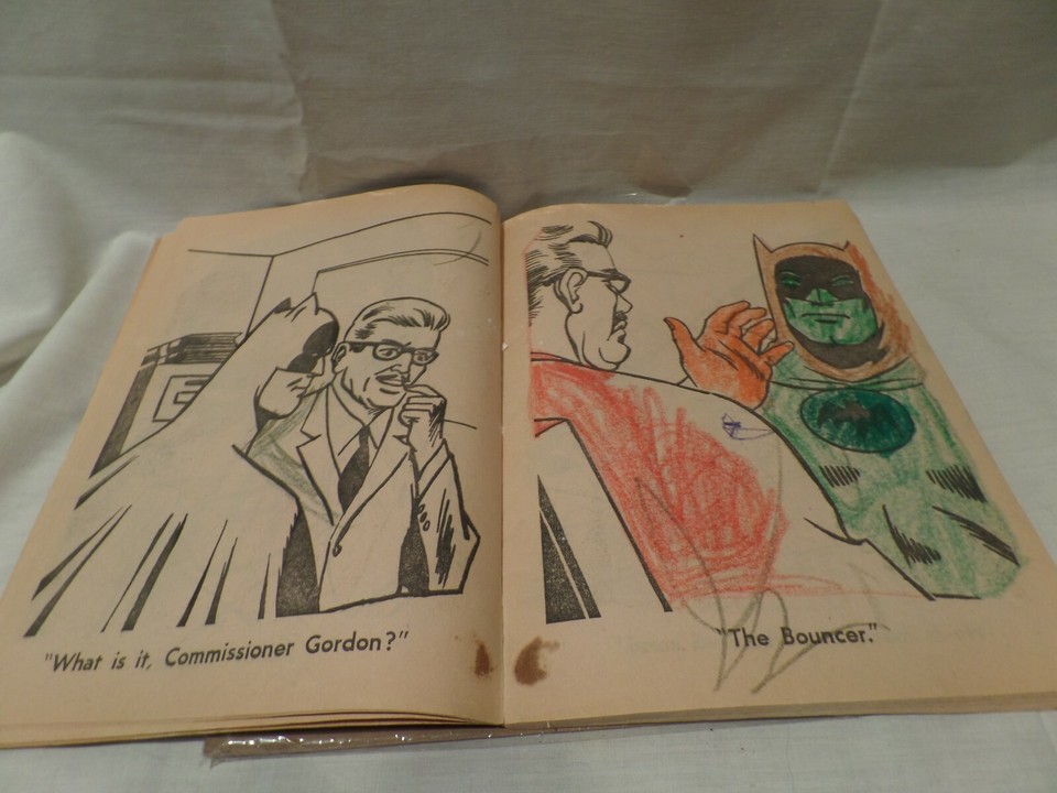 VINTAGE-RARE 1966 "BATMAN" COLORING BOOK-"VROOMSCREEE | eBay