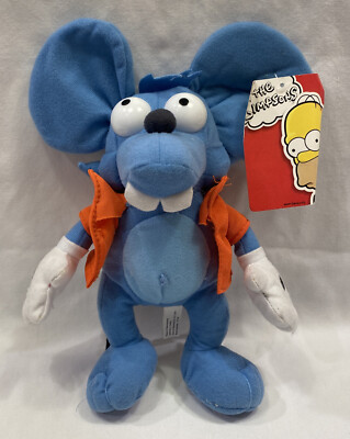 The Simpsons 11" Itchy Mouse Plush | eBay