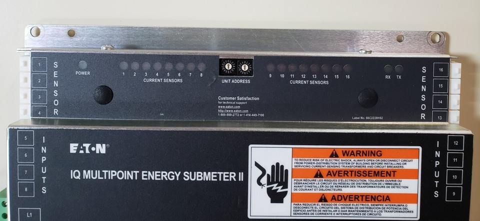 *Big sale* EATON IQ MULTIPOINT ENERGY SUBMETER II Energy Monitoring ...