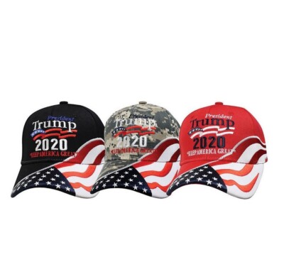 Trump Hat Camo ball cap Trump Assorted Colors Lot of 3 | eBay