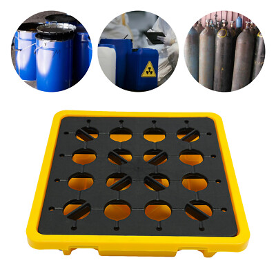 Spill Containment Platform, Spill Containment Pallet, Yellow and Black ...