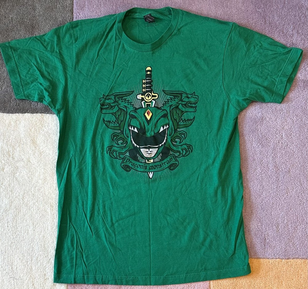 Green Mighty Morphin Power Ranger Shirt Forever Green Power Rangers