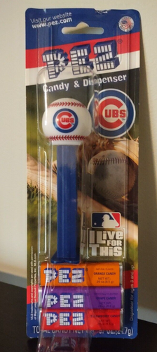 MLB Chicago Cubs Pez Baseball Dispenser with Candy NIP | eBay
