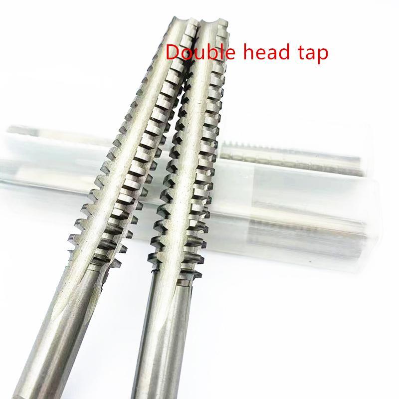 1Pcs TR12 x 3mm（P2） Double head tap Trapezoidal Metric HSS Right Hand ...