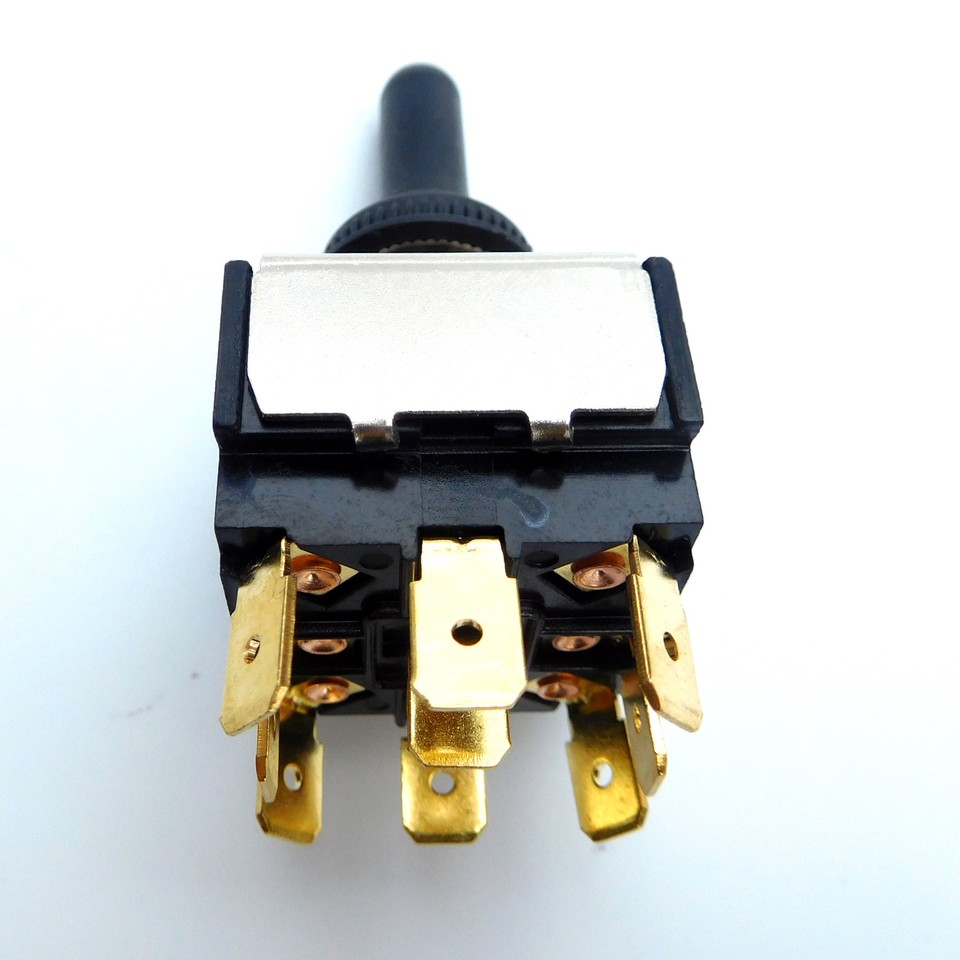 KEDU Toggle Switches HY29K 125V/277V 24/15A 2HP 9 Pins 6.3 Male Tab ...