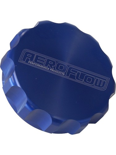 Aeroflow 1-1/2 Inch Billet Aluminium Filler Cap Blue (AF59-460-24BL ...