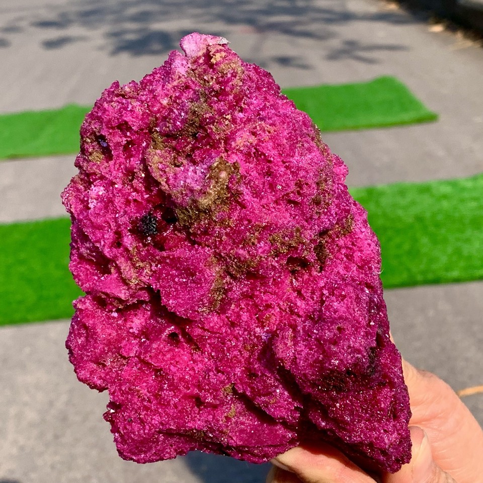 888G Natural Rough Red Corundum Phlogo Pit Mineral Spirits Ruby Raw ...