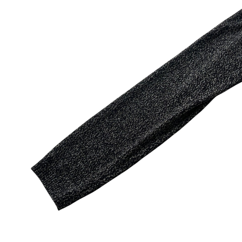 Dana Buchman Women’s XL Black Gold Silver Metallic Sequins Knit ...