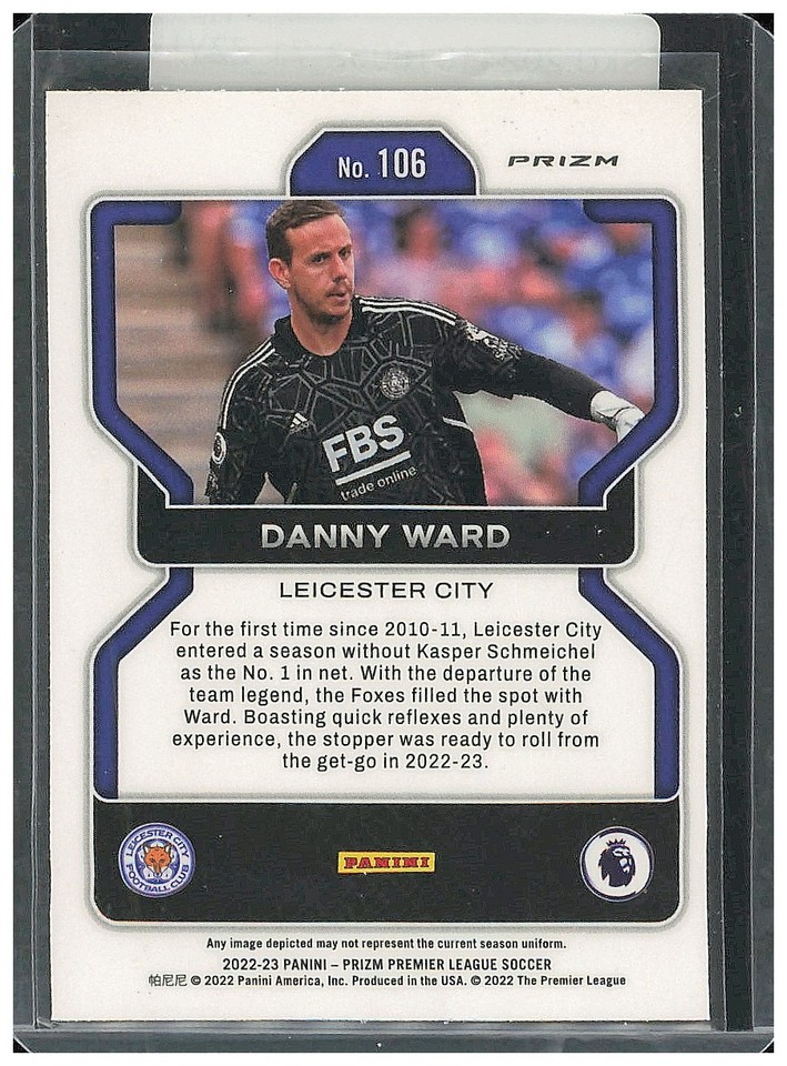 2022 Panini Prizm Danny Ward Base Prizms #106 | eBay