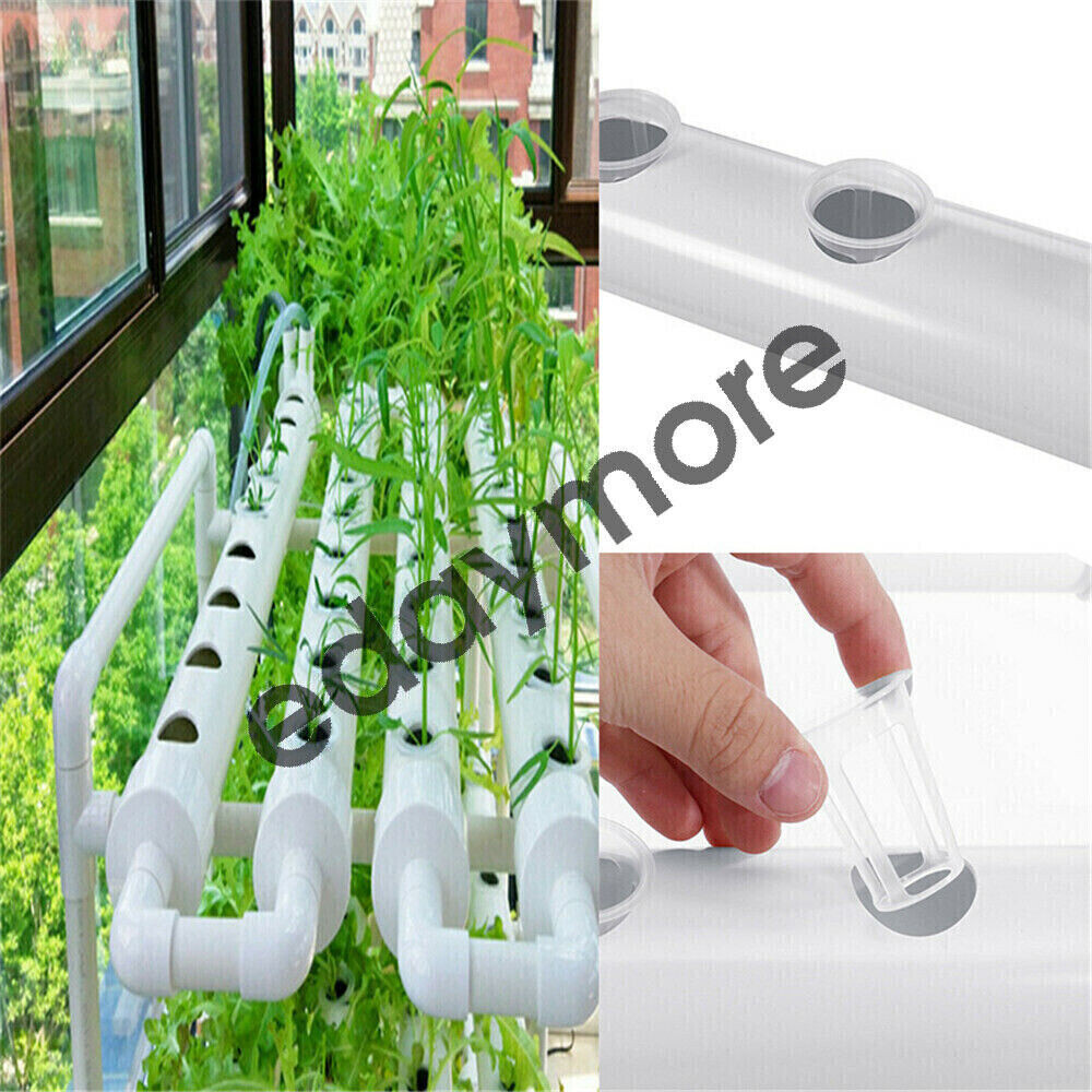 3 Levels 108 Plant Sites Hydroponic Grow Tool Kits Vegetable Garden ...