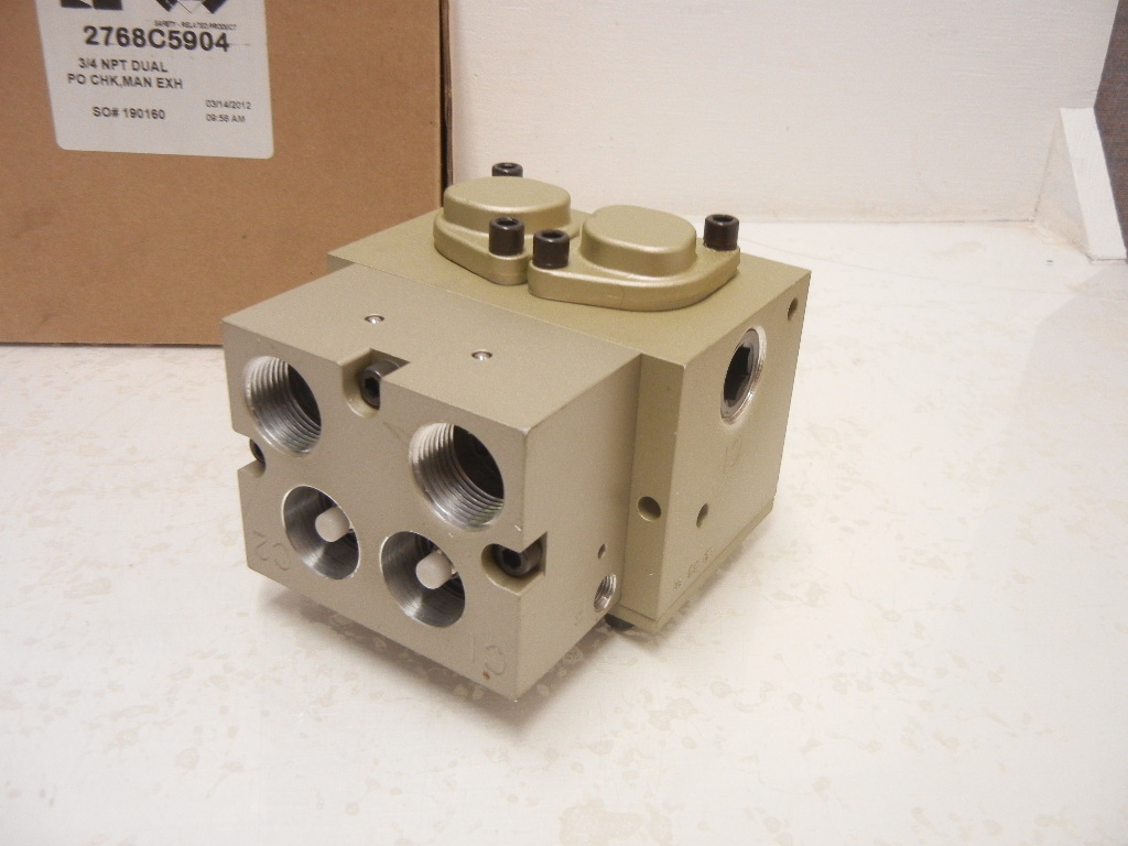 ROSS 2768C5904 NEW 3/4 NPT DUAL PO CHECK VALVE 2768C5904 | eBay
