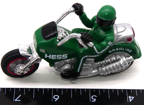 Hess Motorcycle Green Cycle Vehicle Figure Toy Figurine | eBay