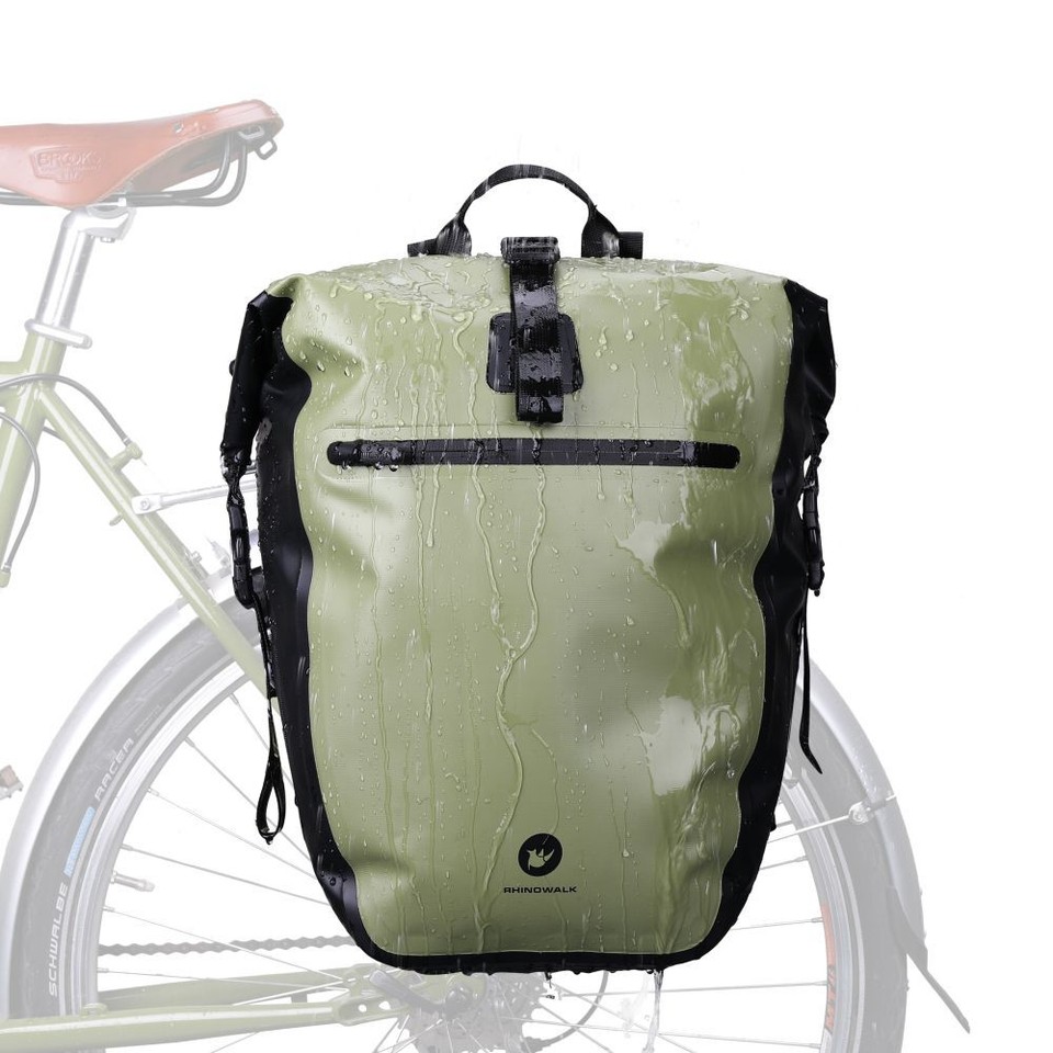 Rhinowalk Bike Pannier Bag Waterproof Bikepacking Saddle Rear Seat ...