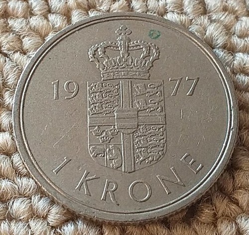 1 Krone 1977 Denmark Coin By coin_lovers | eBay