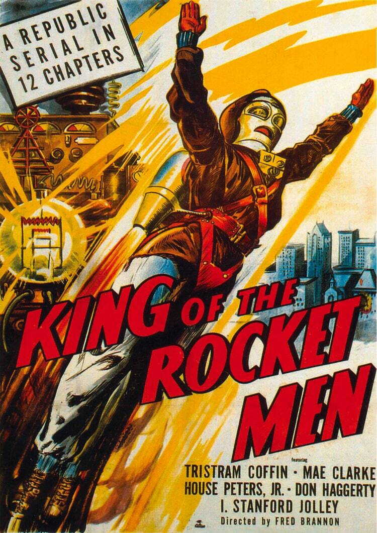 Republic Serials King of The Rocket men Movie Poster Print 17 X 12 ...
