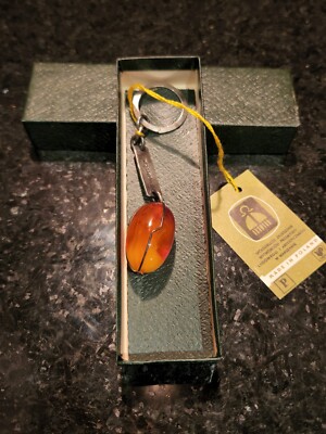 BRELOK Krankow Poland Baltic honey egg yolk colour amber key-chain 15. ...
