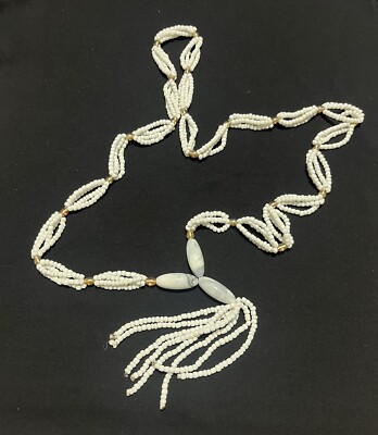 Collar de Gala de Obatala Orisa Personal NecklaceCollar de Mazo Cowrie ...