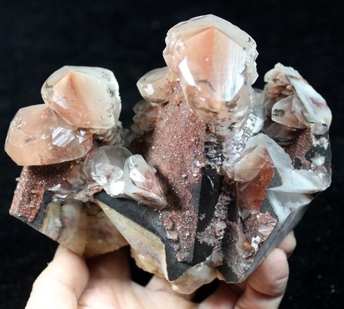 970g 130mm Pretty Two Generations Caclite with Hematite included China ...