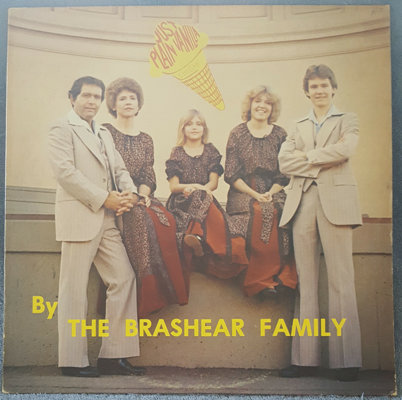BRASHEAR FAMILY Just Plain Vanilla Singin' LP Rare GOSPEL BUY 2, GET 1 ...