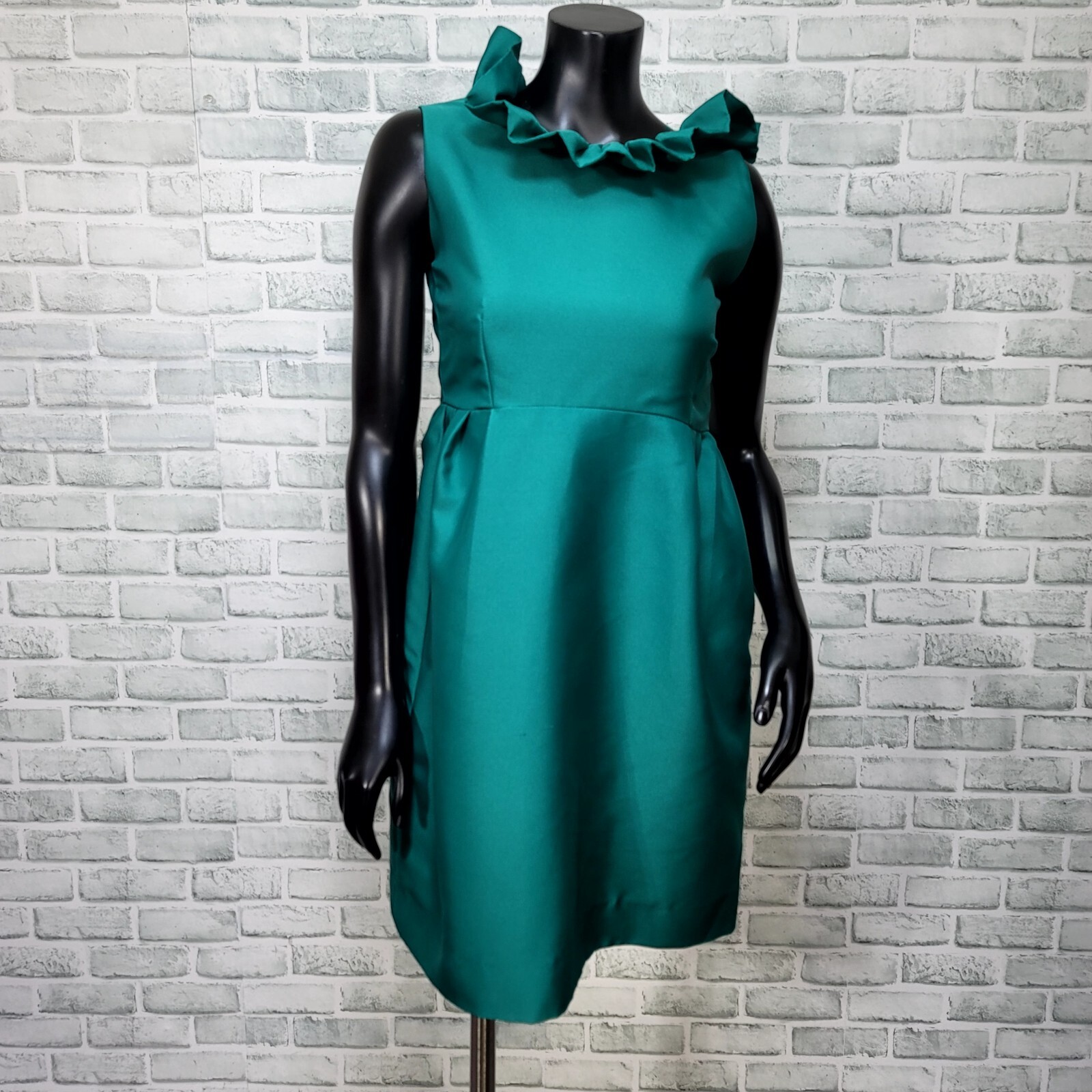 Camilyn Beth Womens 2 Emerald Green Ruffle Go Go Empi… - Gem