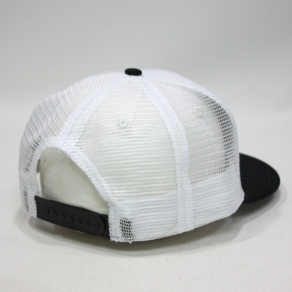 New Plain Cotton Twill Flat Brim Mesh Adjustable Snapback Trucker ...