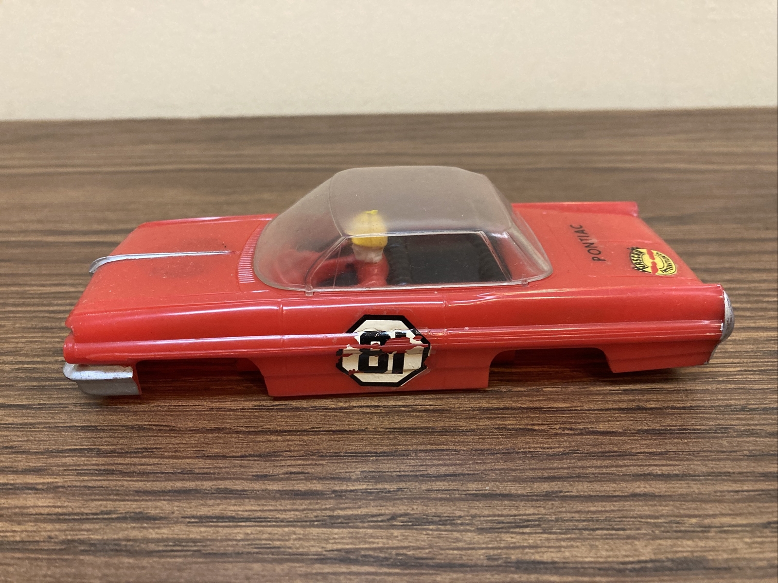 Vintage 60's Slot Car Body Strombecker Red #81 | eBay