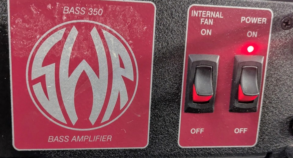SWR 350 Rack Mount Bass Amp Head w/ Aural Enhancer, Modern Classic Amp ...