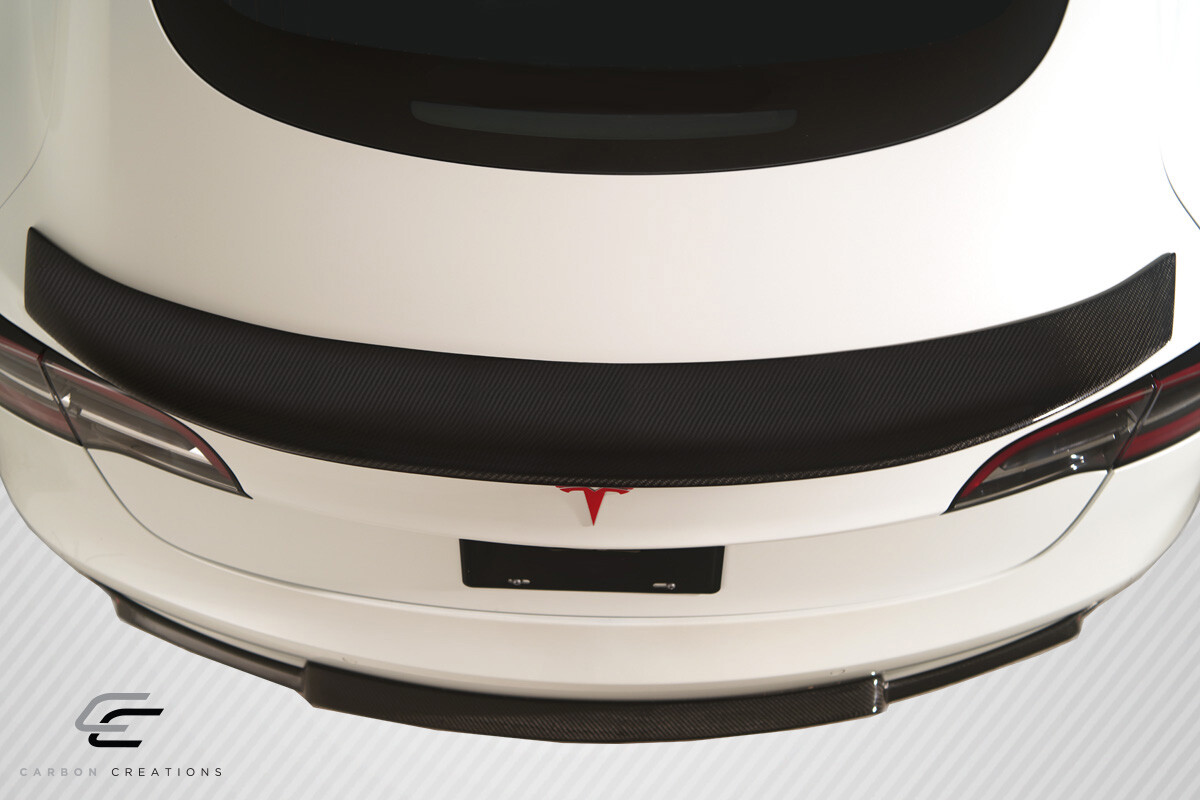 Carbon Creations Model GT Concept Rear Wing Spoiler 1 Piece for 3 Tesla ...