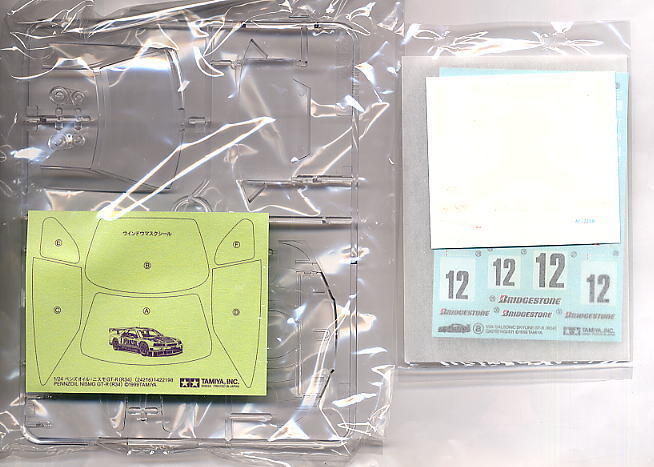 Tamiya 24219 1/24 Model Car Kit Calsonic Impul Nissan Skyline GT-R R34 ...