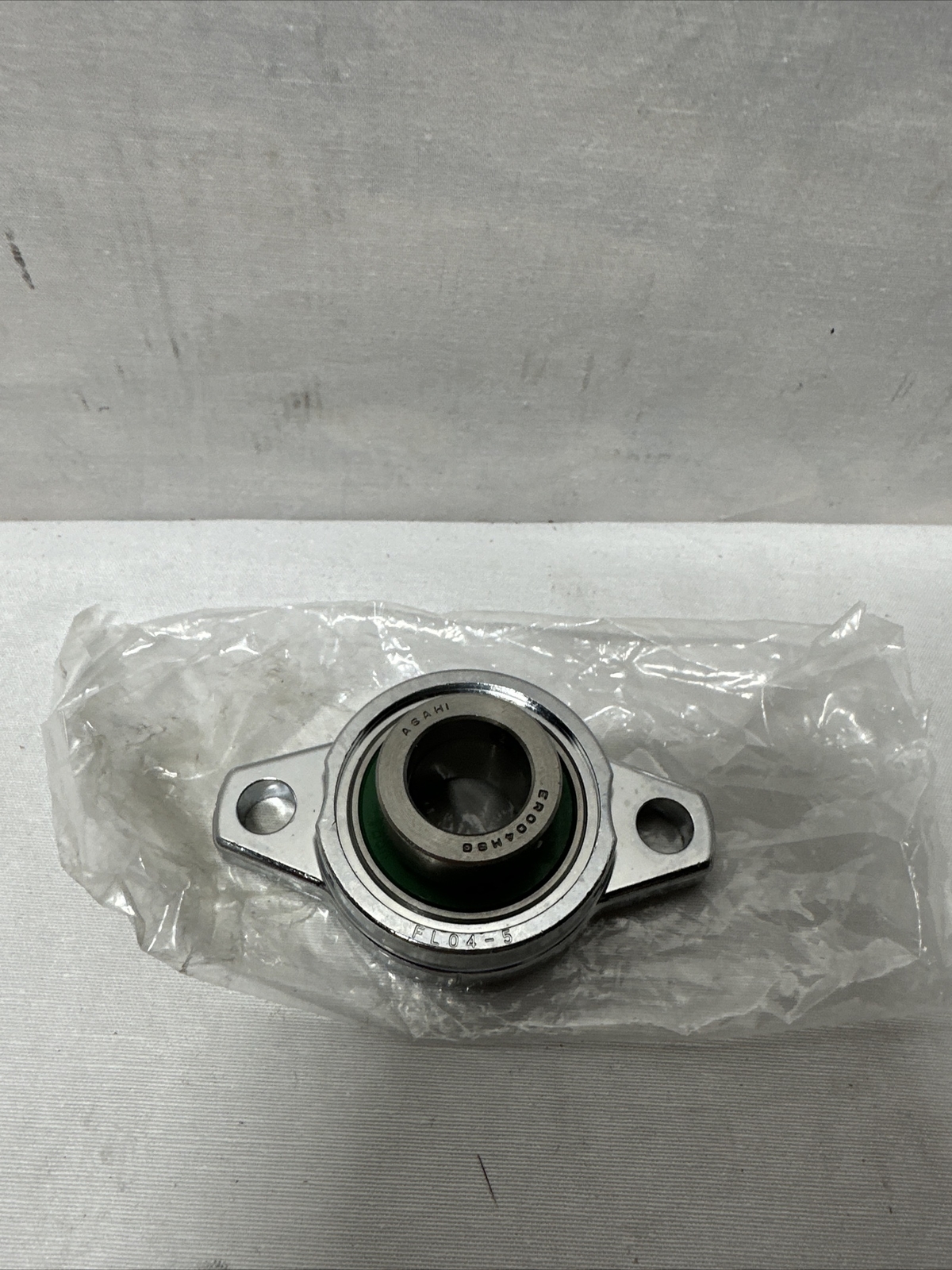 Asahi Fl04-5 2 Bolt Flange Bearing Unit FL045 W/ Collar 20mm ID Japan ...