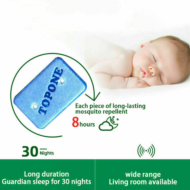 30Pcs Mosquito Repellent Insect Bite Mat Tablet Refill Replace Pest ...