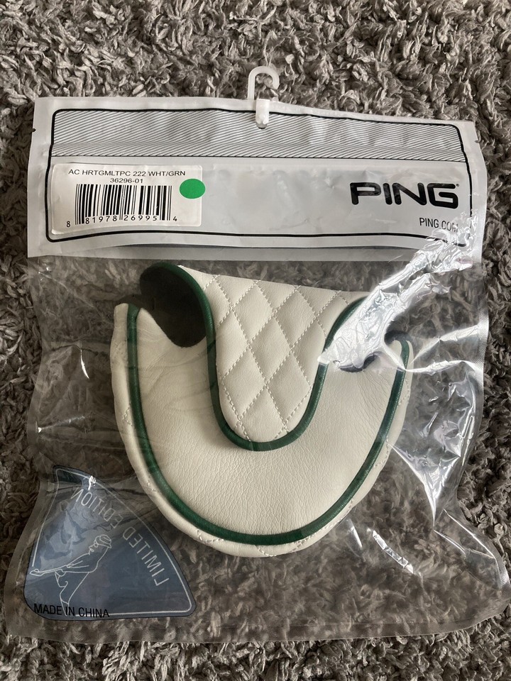 New Ping The Masters Heritage Putter Golf Club Headcover Limited ...