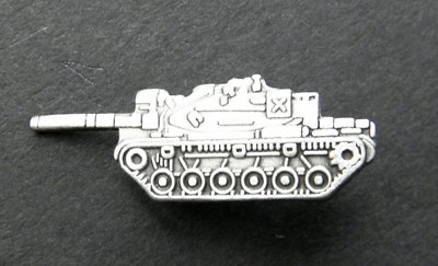 US ARMY PATTON M-60 TANK MILITARY VEHICLE LAPEL PIN BADGE 1.25 INCHES ...