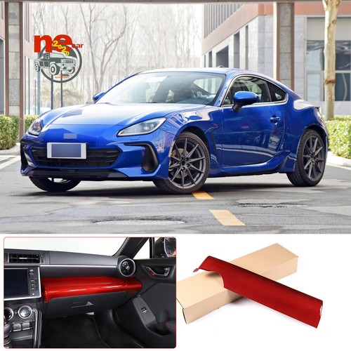 Red Fiber Center Control Instrument Panel Trim Kit For Toyot@ 86/Sub@ru ...