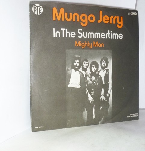 Mungo Jerry - IN The Summertime - Mighty Homme - Vinyle 7 " Pouces En ...
