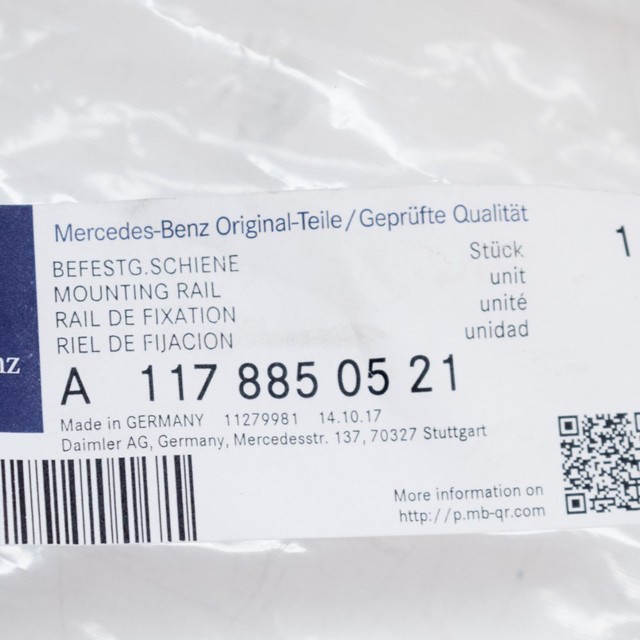 Genuine Mercedes-Benz CLA AMG 45 Mounting Rail A1178850521 for sale ...
