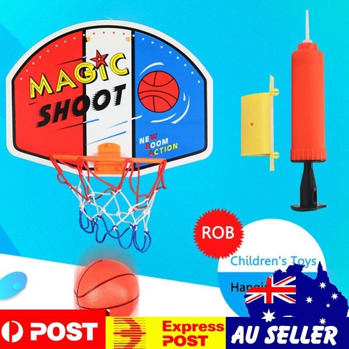 Mini Basketball Hoop Set Kids Sport Games with Ball and Pump (Magic ...