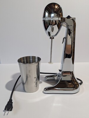 Hamilton Beach Chrome Classic Drink Master Milkshake Malt Maker Mixer ...